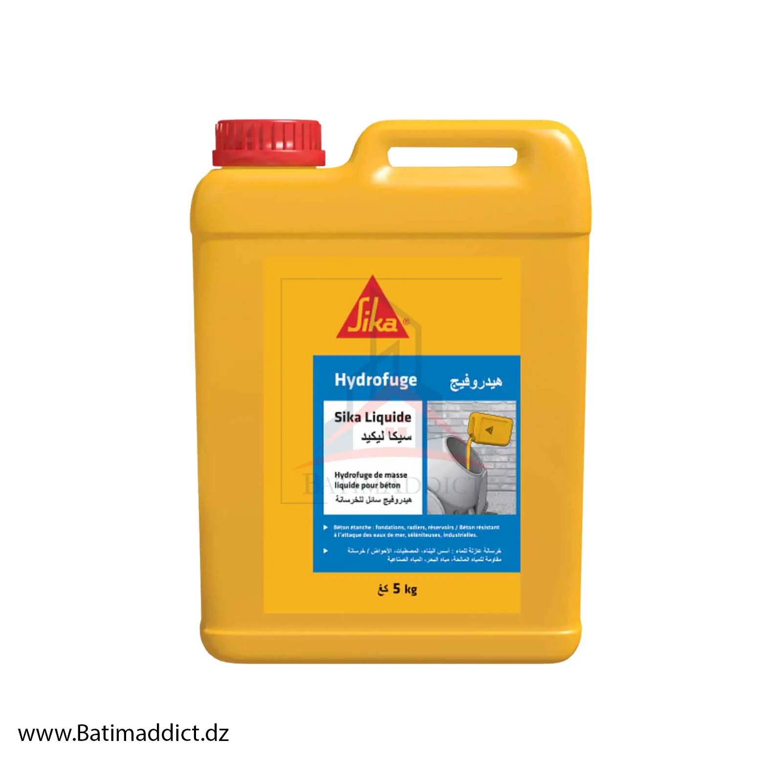 SIKA® BV 40+ – Adjuvant plastifiant pour béton 10 kg | BatimAddict